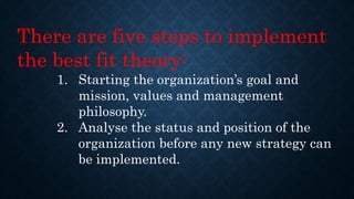 Strategic human resource management – a case study | PPTX