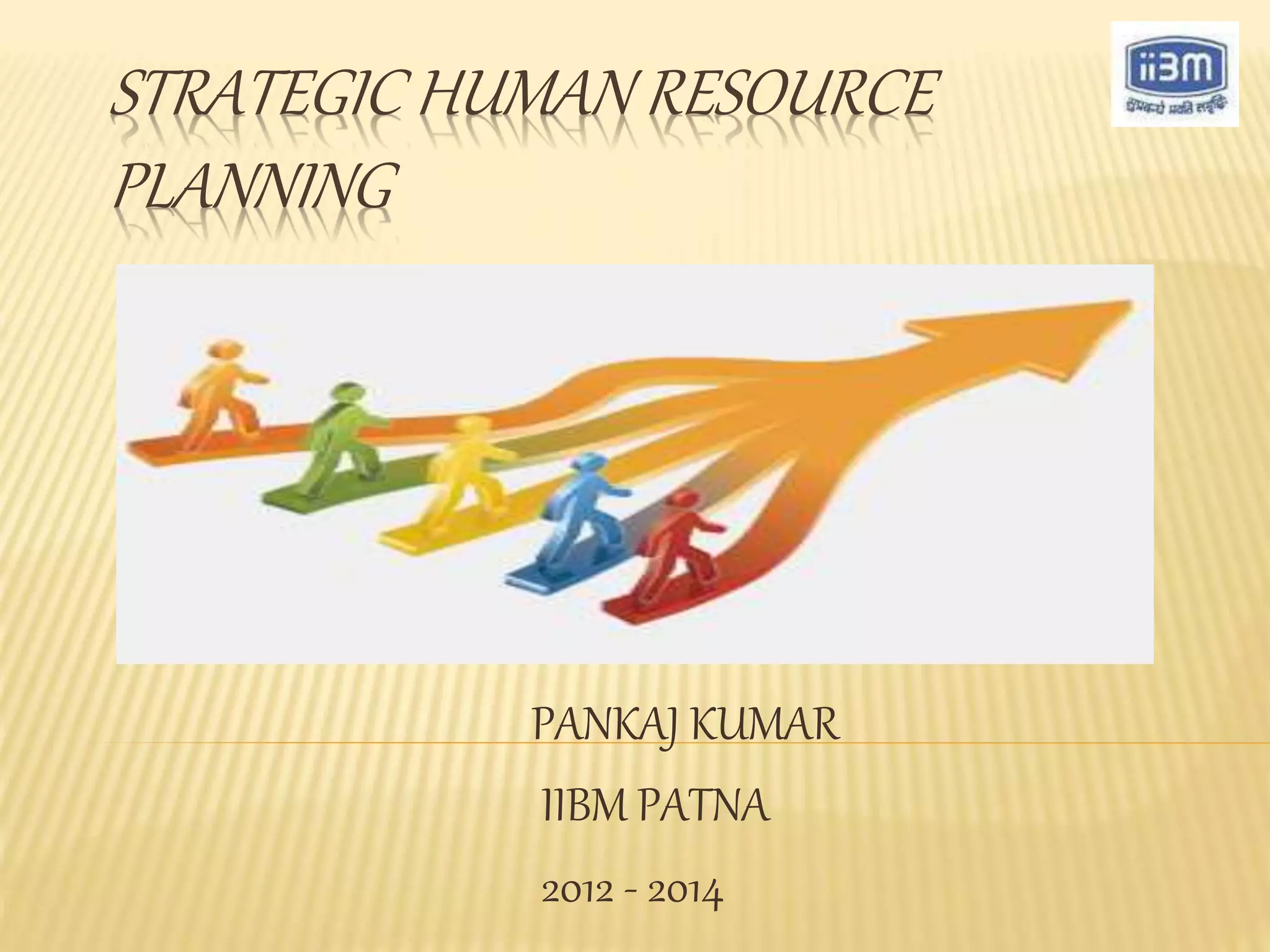 Strategic human resource planning ppt | PPTX