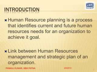 Strategic human resource planning ppt | PPTX