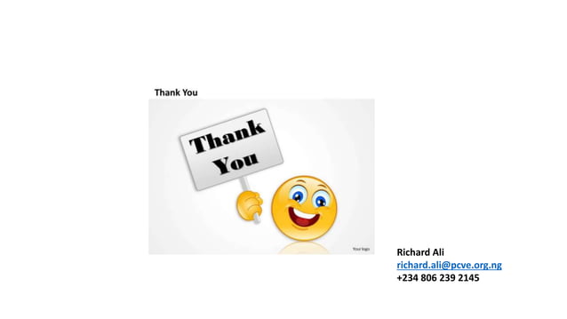 Strategic implementation matrix for policy framewok and nap on pcve | PPT
