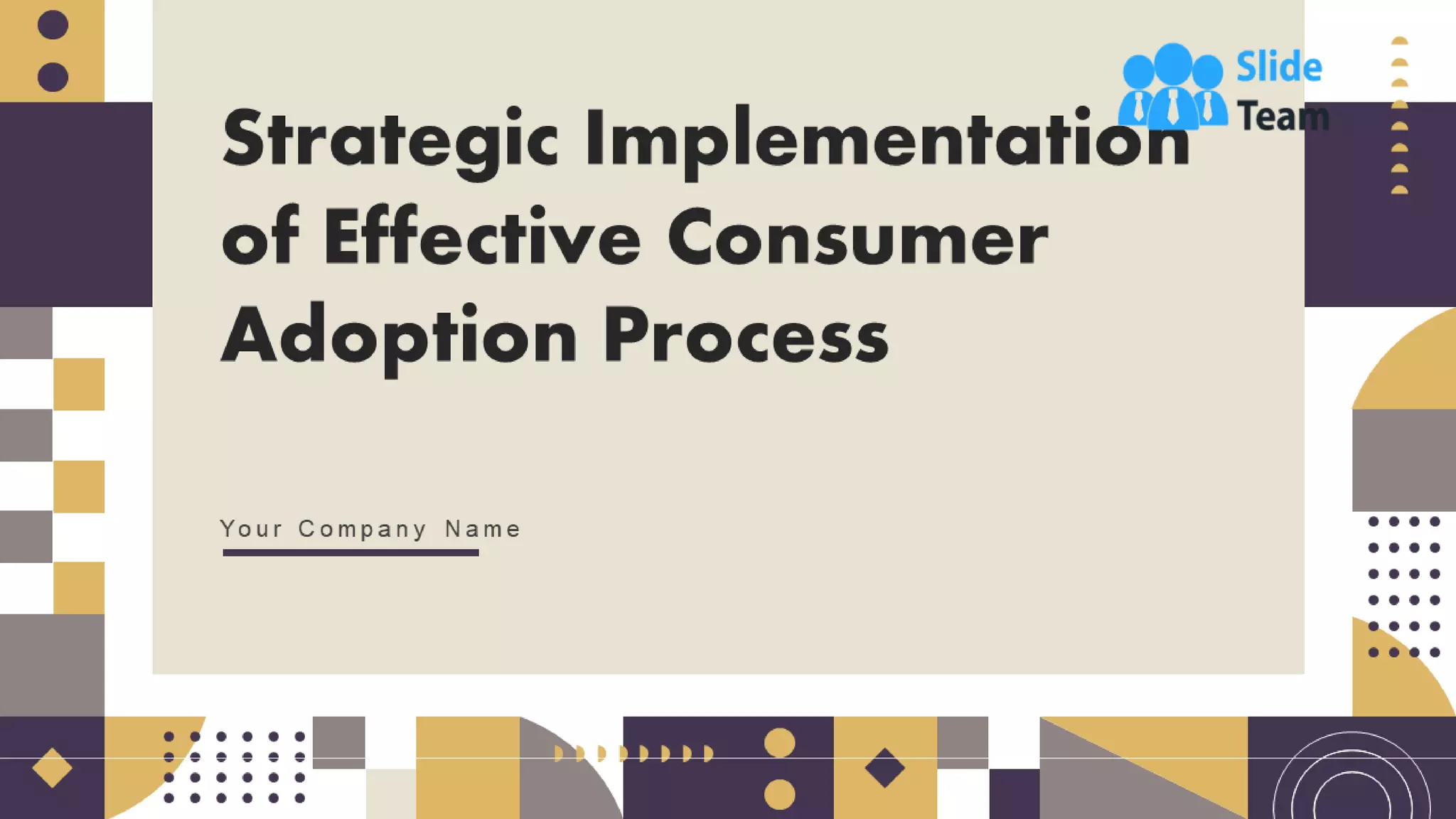 Strategic Implementation Of Effective Consumer Adoption Process Powerpoint Presentation Slides | PPT