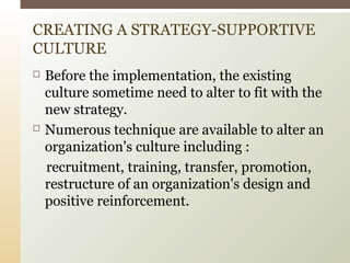 Strategic implementation presentation | PPT