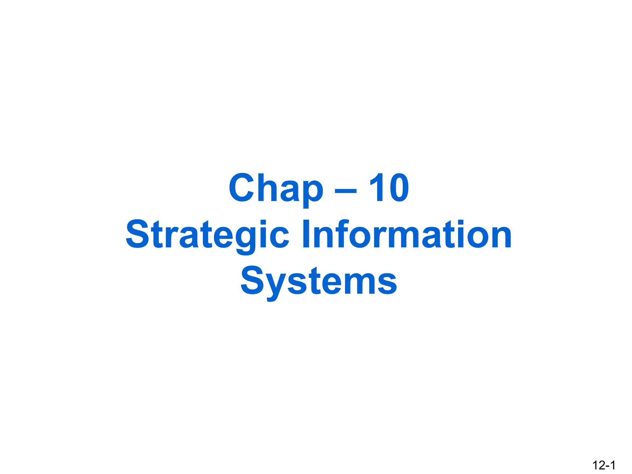 Strategic Information System in Business Firm.ppt