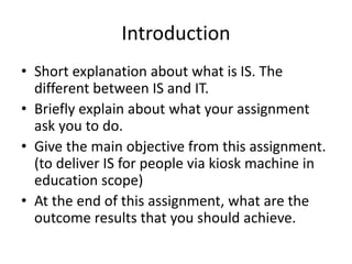 StrategicInformationSystem_Assignment Template.pptx
