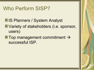 Strategic information system planning | PPT
