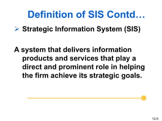 Strategic Information Systems in Business Today.ppt