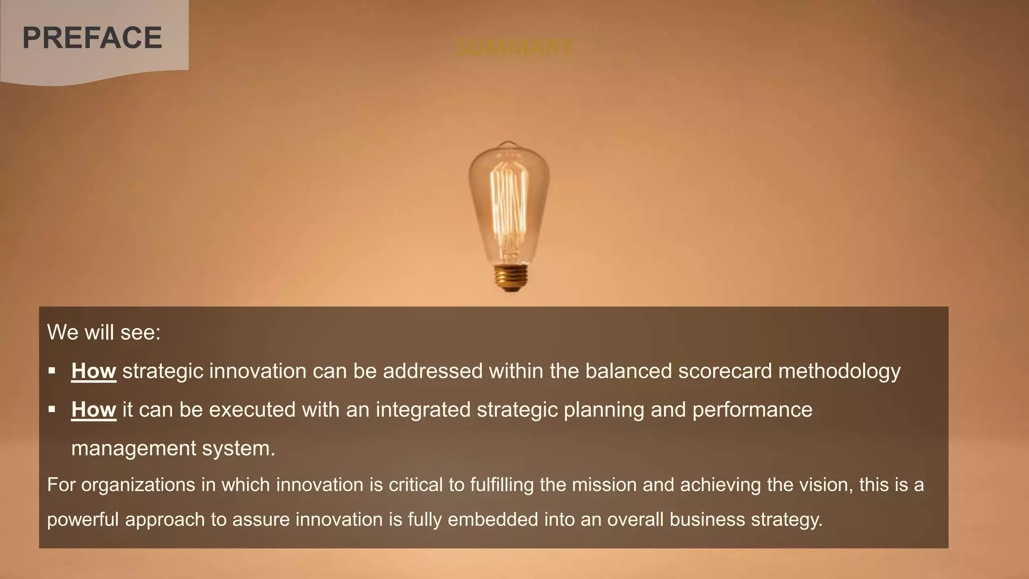 Strategic Innovation - Tools and Techniques | PPTX