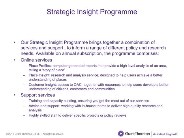 Strategic Insight | PPT