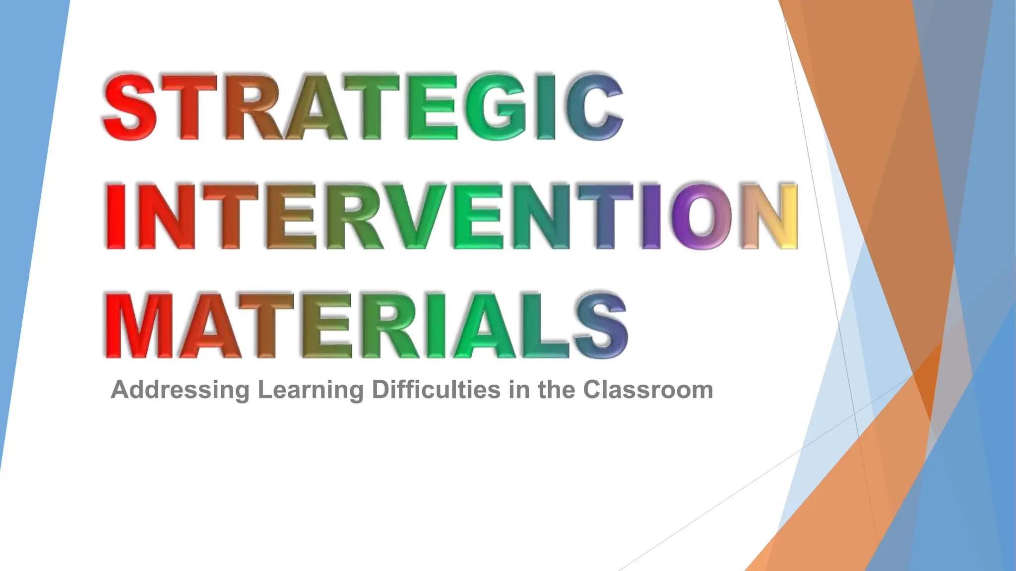 SIM Strategic Intervention Materials.pptx