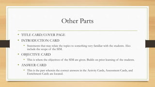 Strategic intervention material (sim) 102 | PPTX