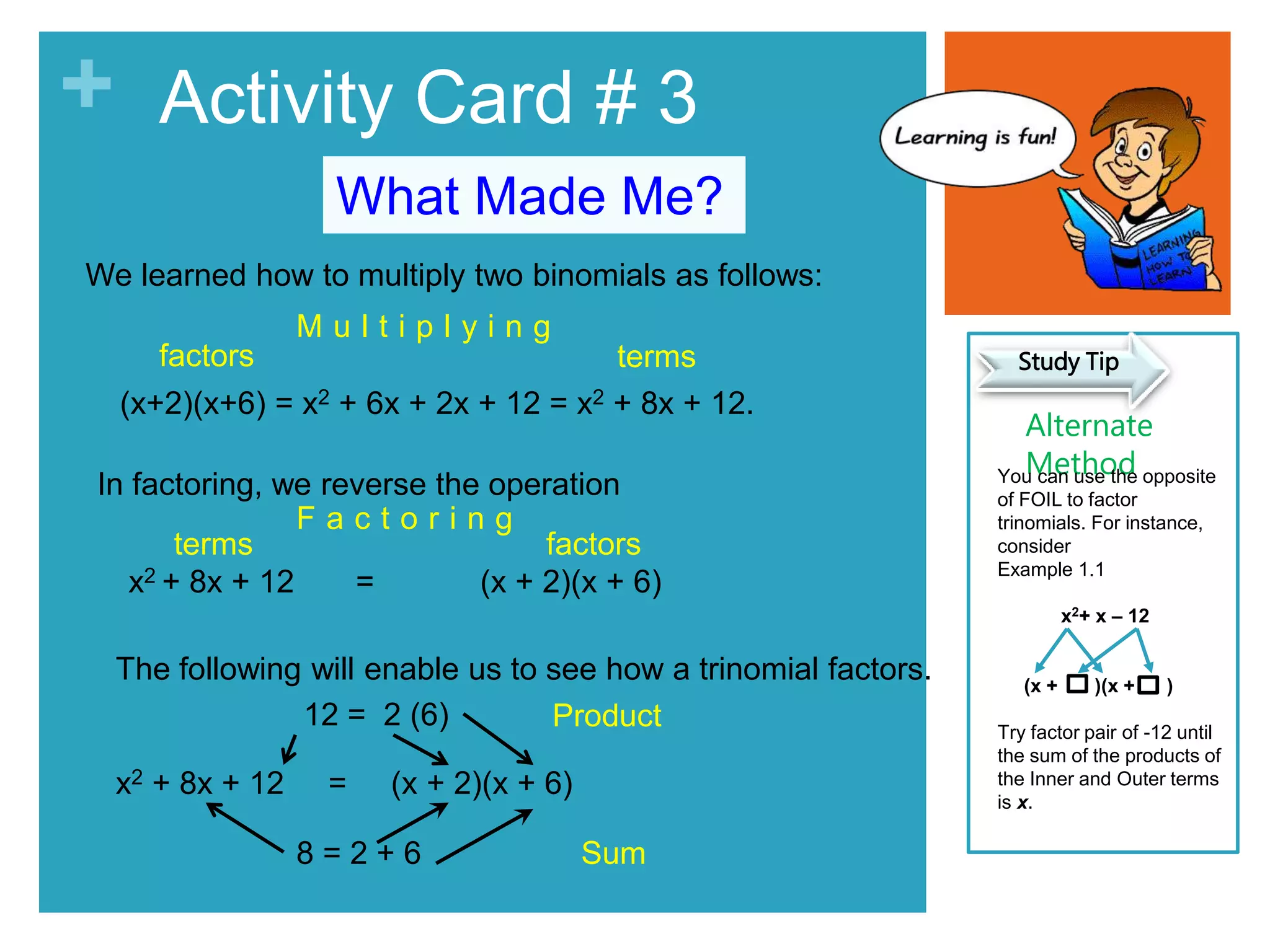 Strategic intervention materials on mathematics 2.0 | PPTX
