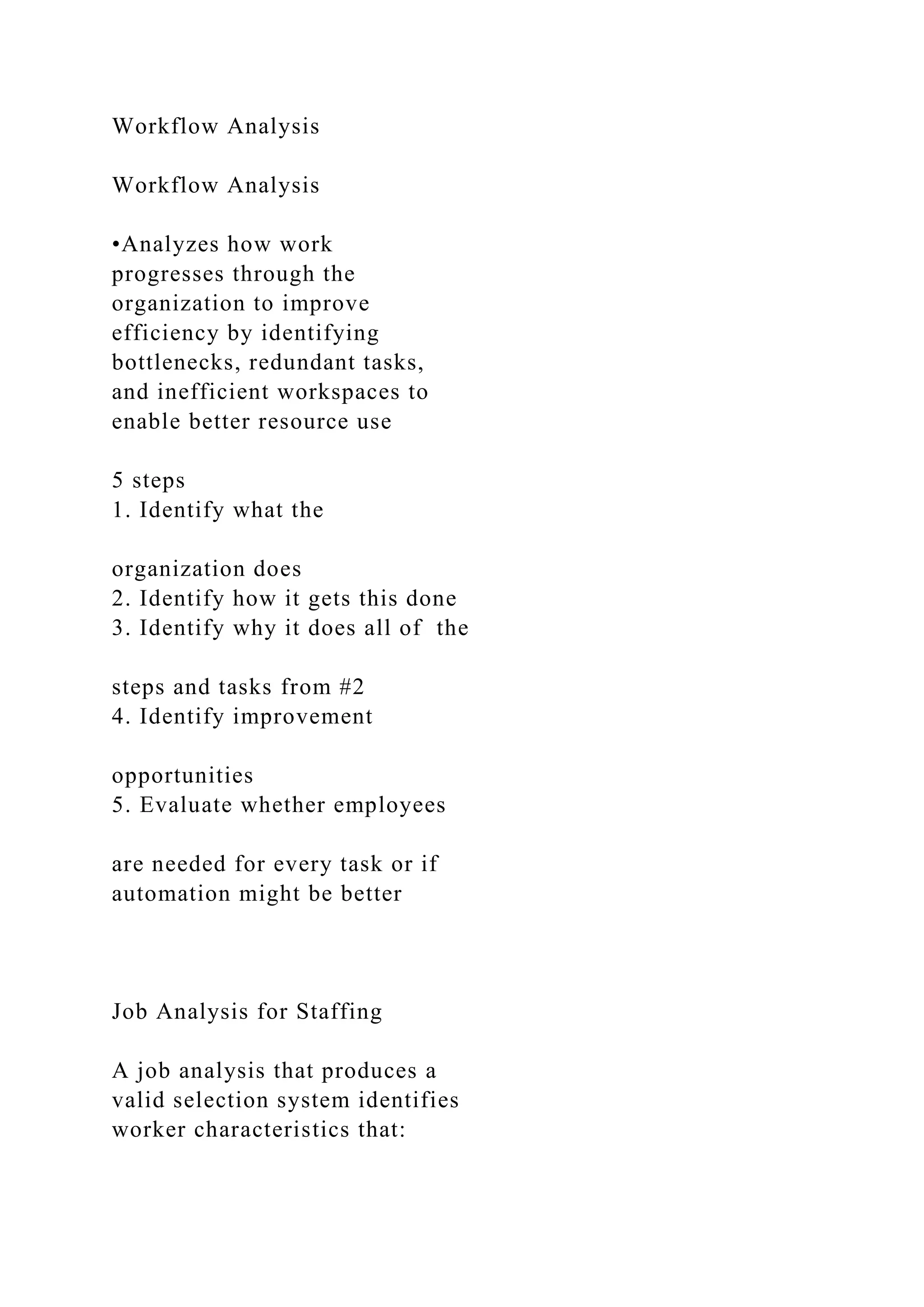 STRATEGIC JOB ANALYSIS AND COMPETENCY MODELINGDr. Haze | DOCX