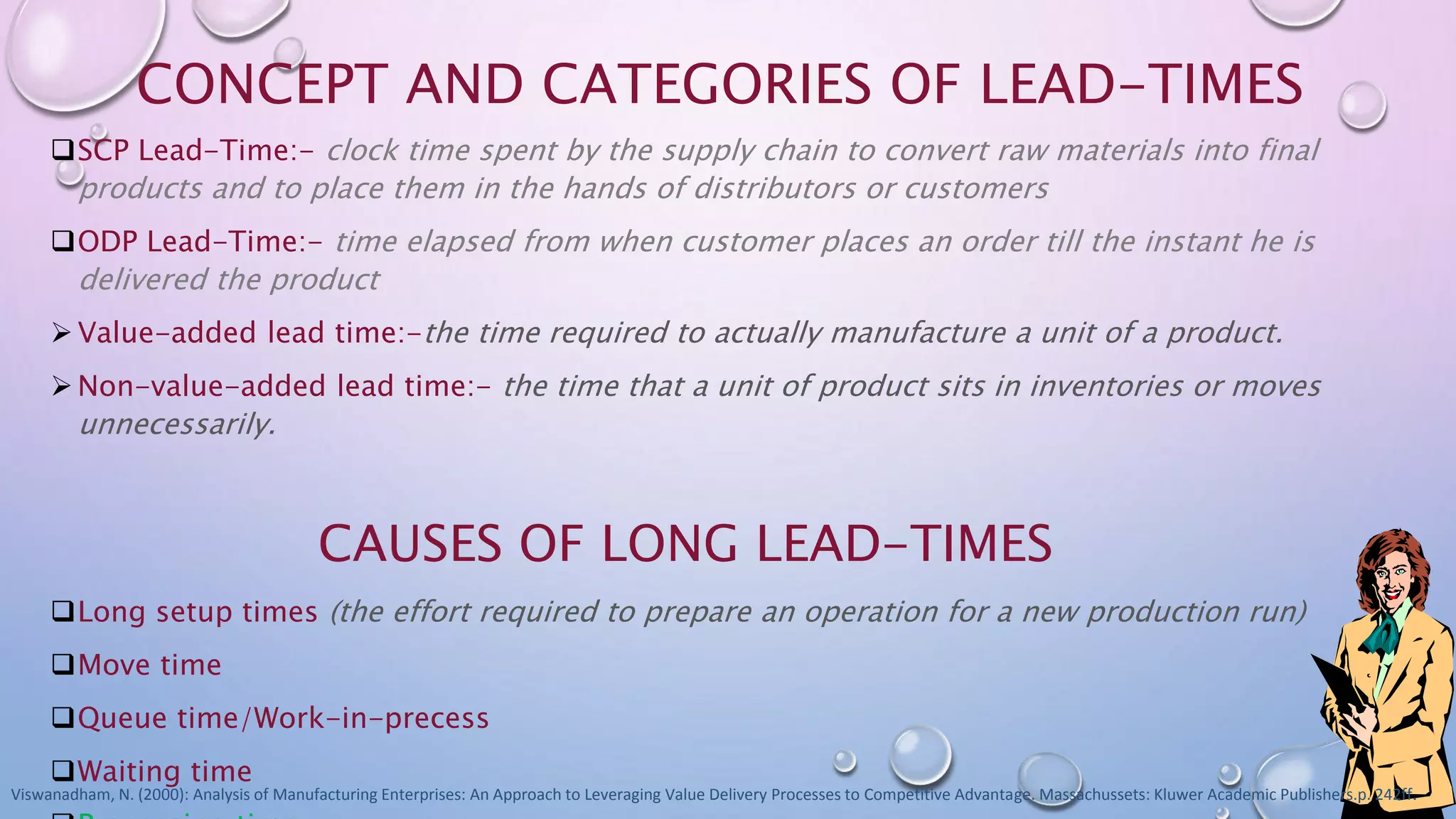 Strategic Lead Time Management | PPTX