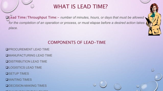 Strategic Lead Time Management | PPTX | Logistics | Business