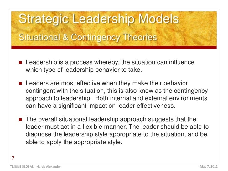 Strategic Leadership