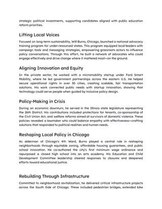 Strategic Leadership Rooted in Public Service – The Story of Will Burns ...