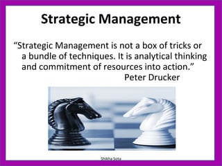 Strategic management | PPT