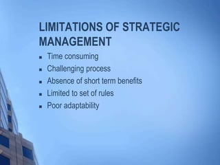 Strategic management | PPTX