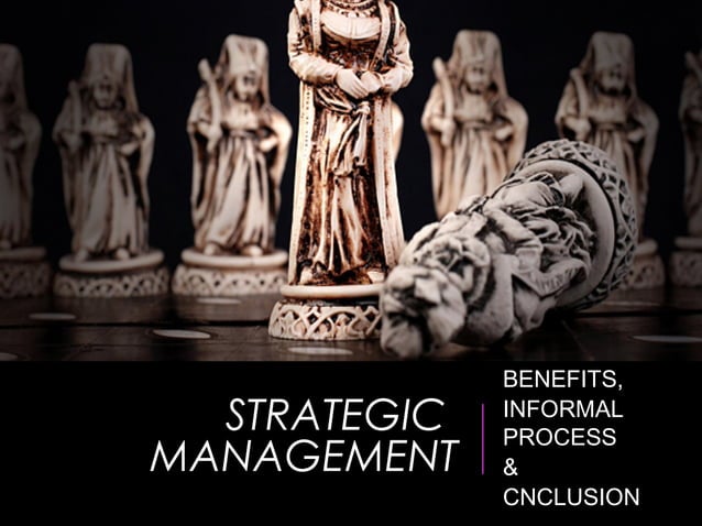 Strategic management : A basic introduction to the concept | PPT