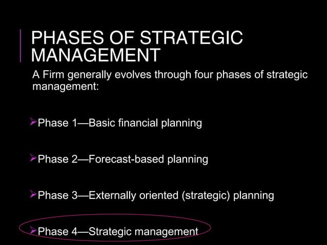 Strategic management : A basic introduction to the concept | PPT