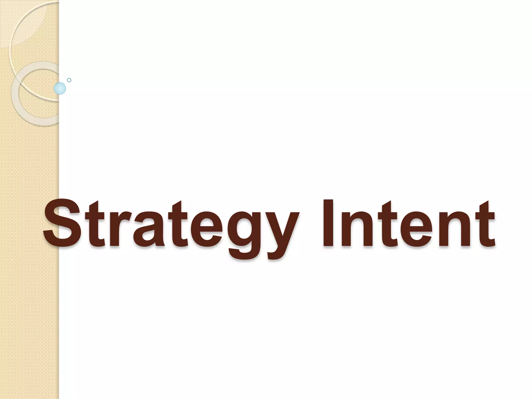 Strategic management | PPTX