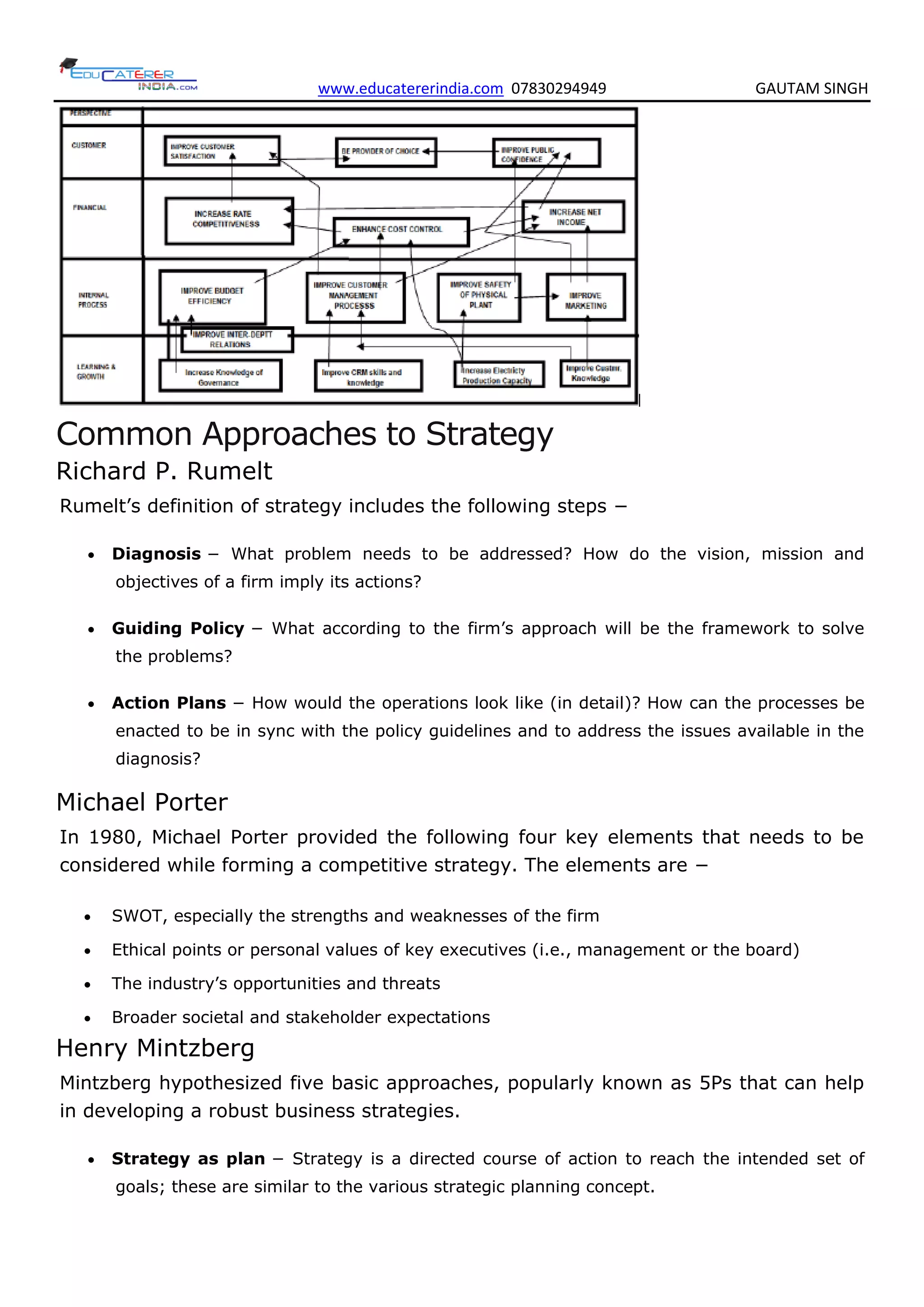 Strategic management | PDF
