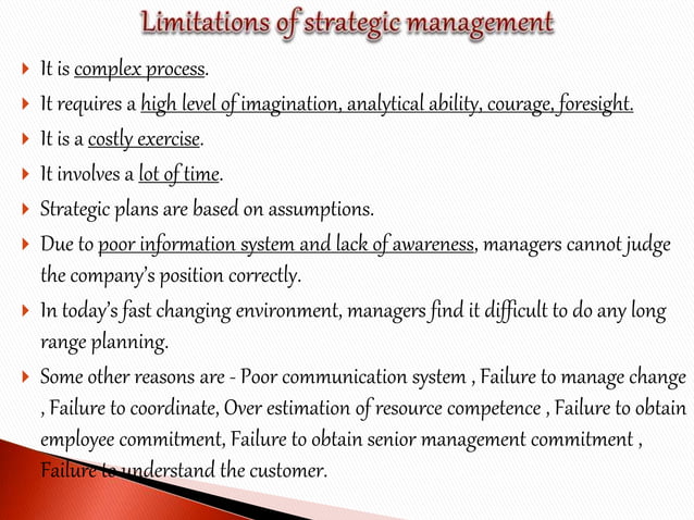 Introduction Of Strategic Management | PPTX | Business Administration ...