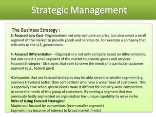 Strategic management | PPTX
