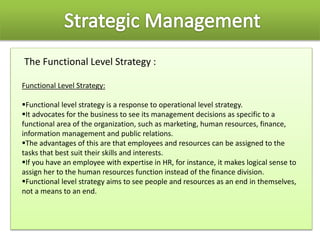 Strategic management | PPTX