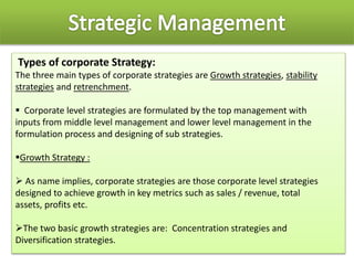 Strategic management | PPTX