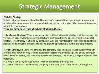 Strategic management | PPTX