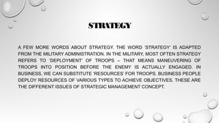 Strategic Management Concept & Fundamental | PPT