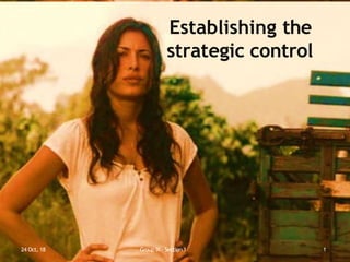 Estabilishing Strategic Control | PPT