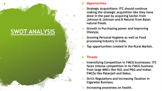 Strategic management of ITC | PPTX