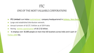 Strategic management of ITC | PPTX