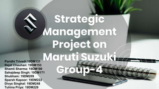 Strategic management | PPT