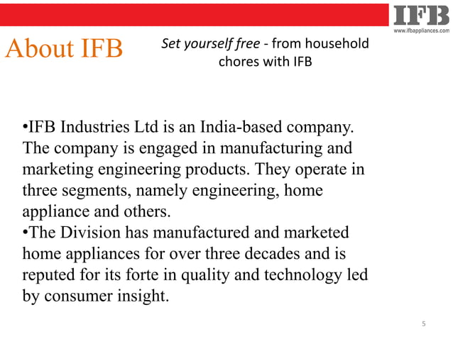 Strategic management of IFB | PPTX