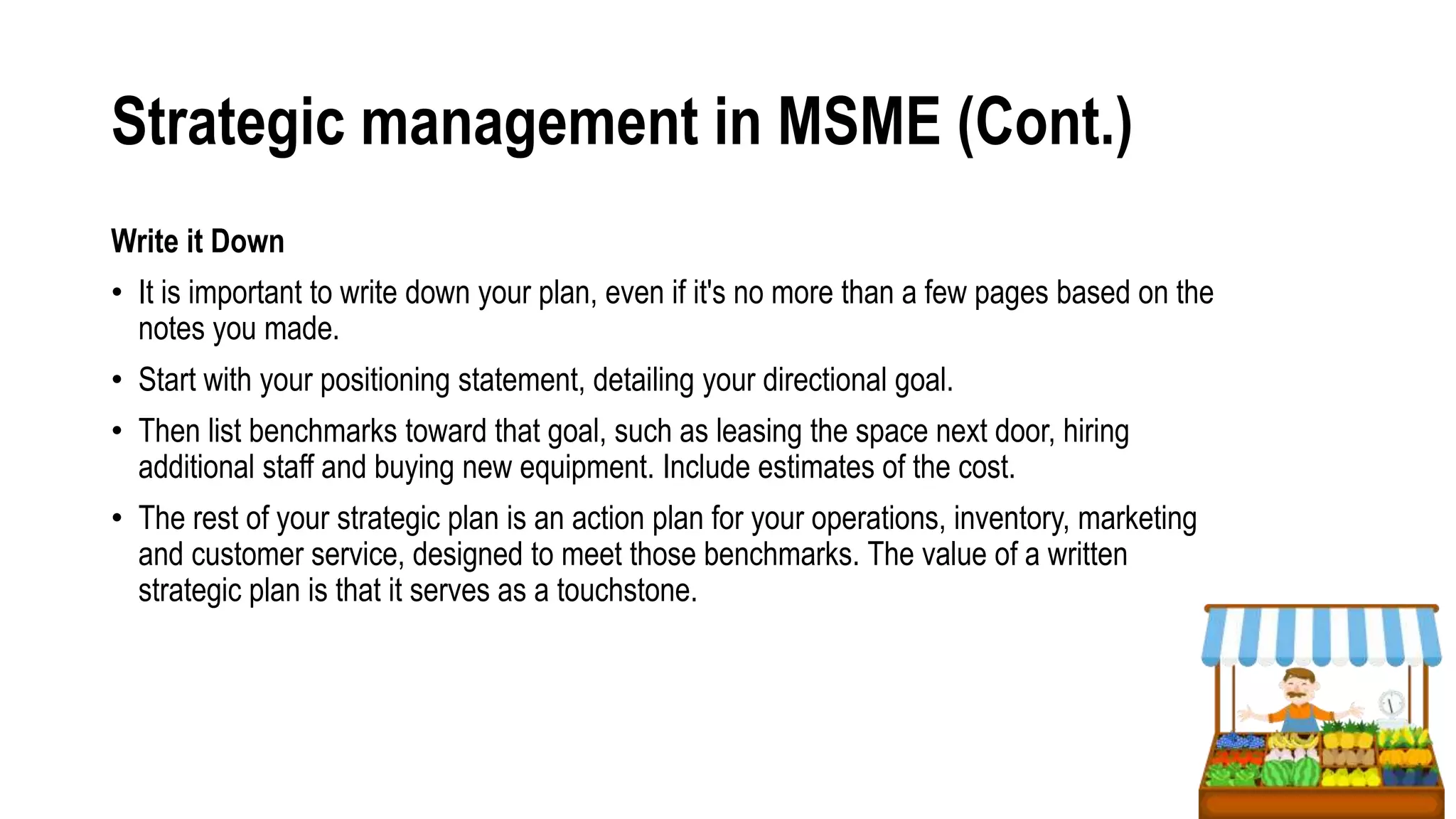 Strategic Management & MSME | PPTX