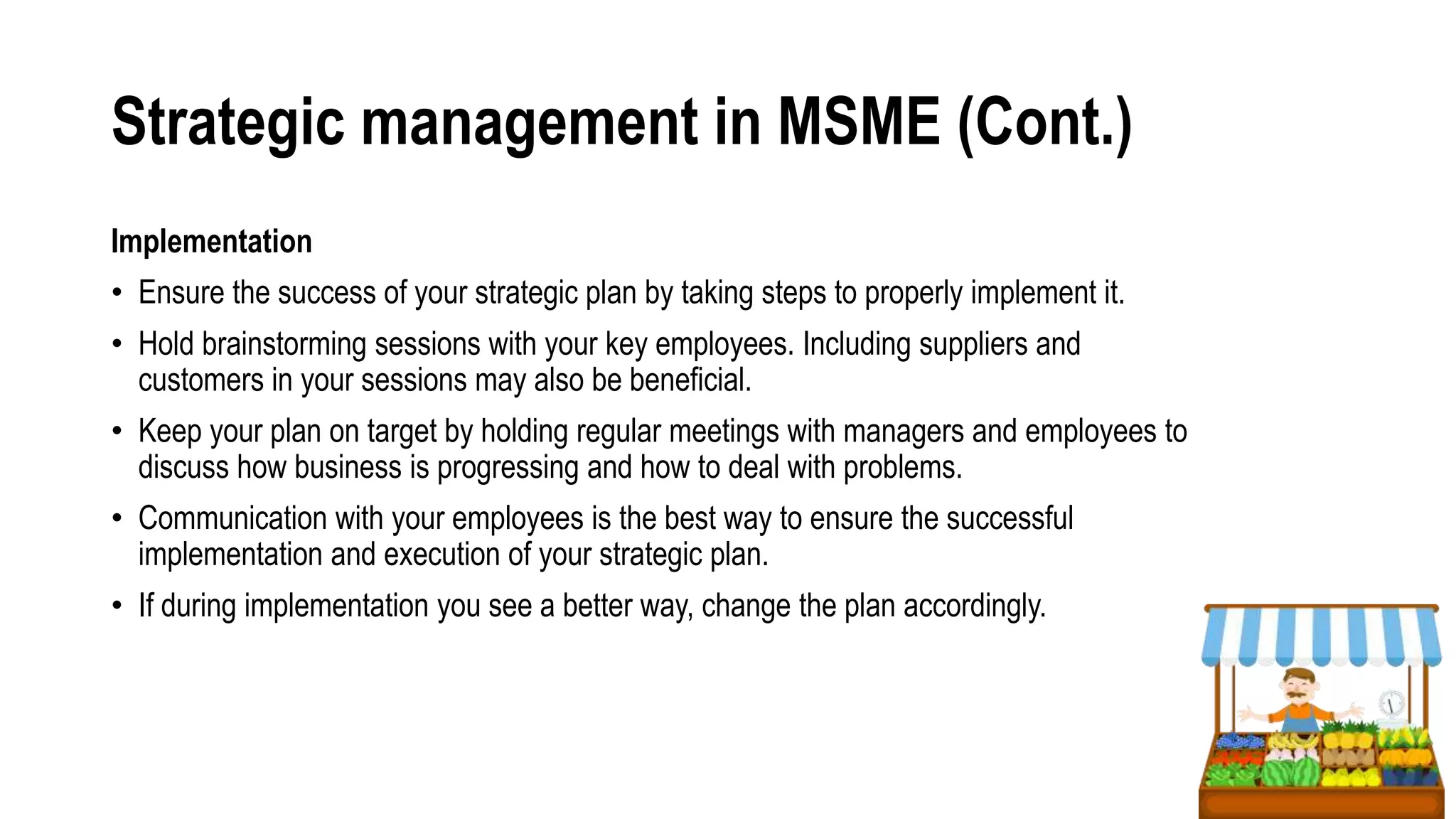 Strategic Management & MSME | PPTX