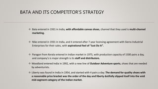 Strategic management Bata Limited | PPTX