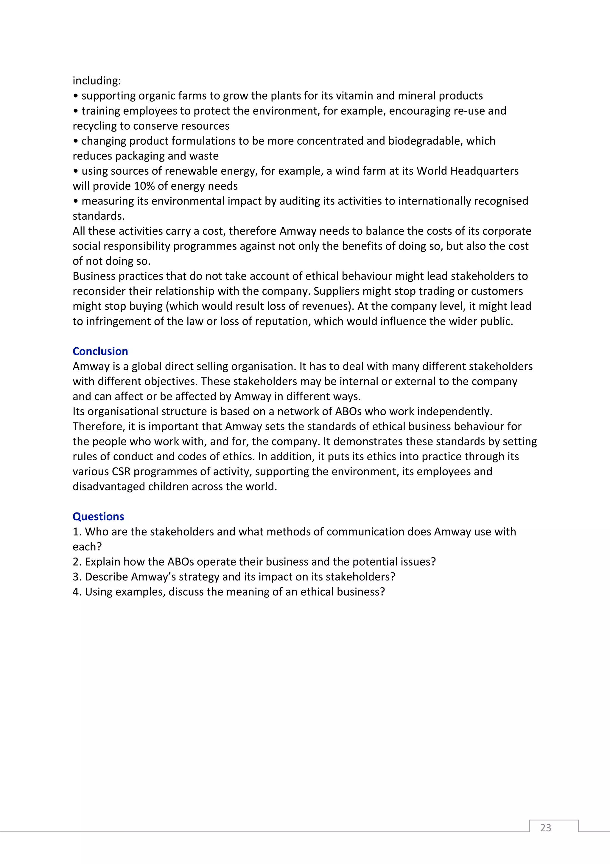 Strategic Management Case Studies Mg | PDF