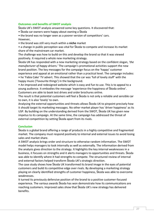 Strategic Management Case Studies Mg | PDF