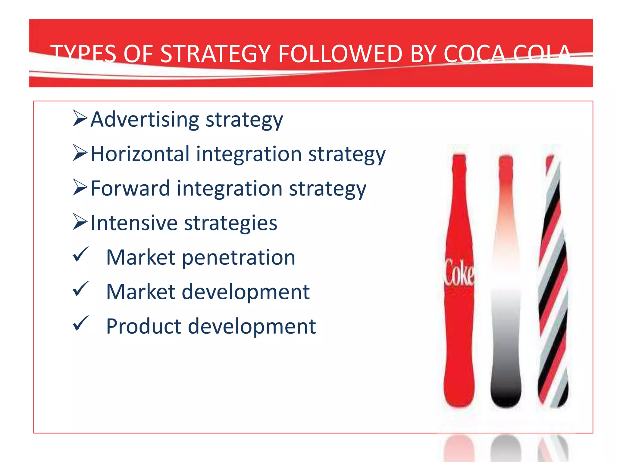 Strategic management of coca cola India for BMS students | PPTX | Business Administration | Business