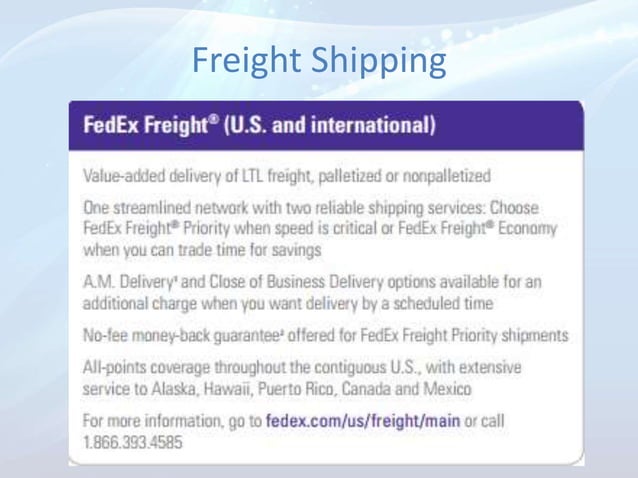 Strategic management - FedEx Corporation | PPTX | Logistics and ...