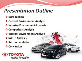 Strategic management toyota case study | PPTX