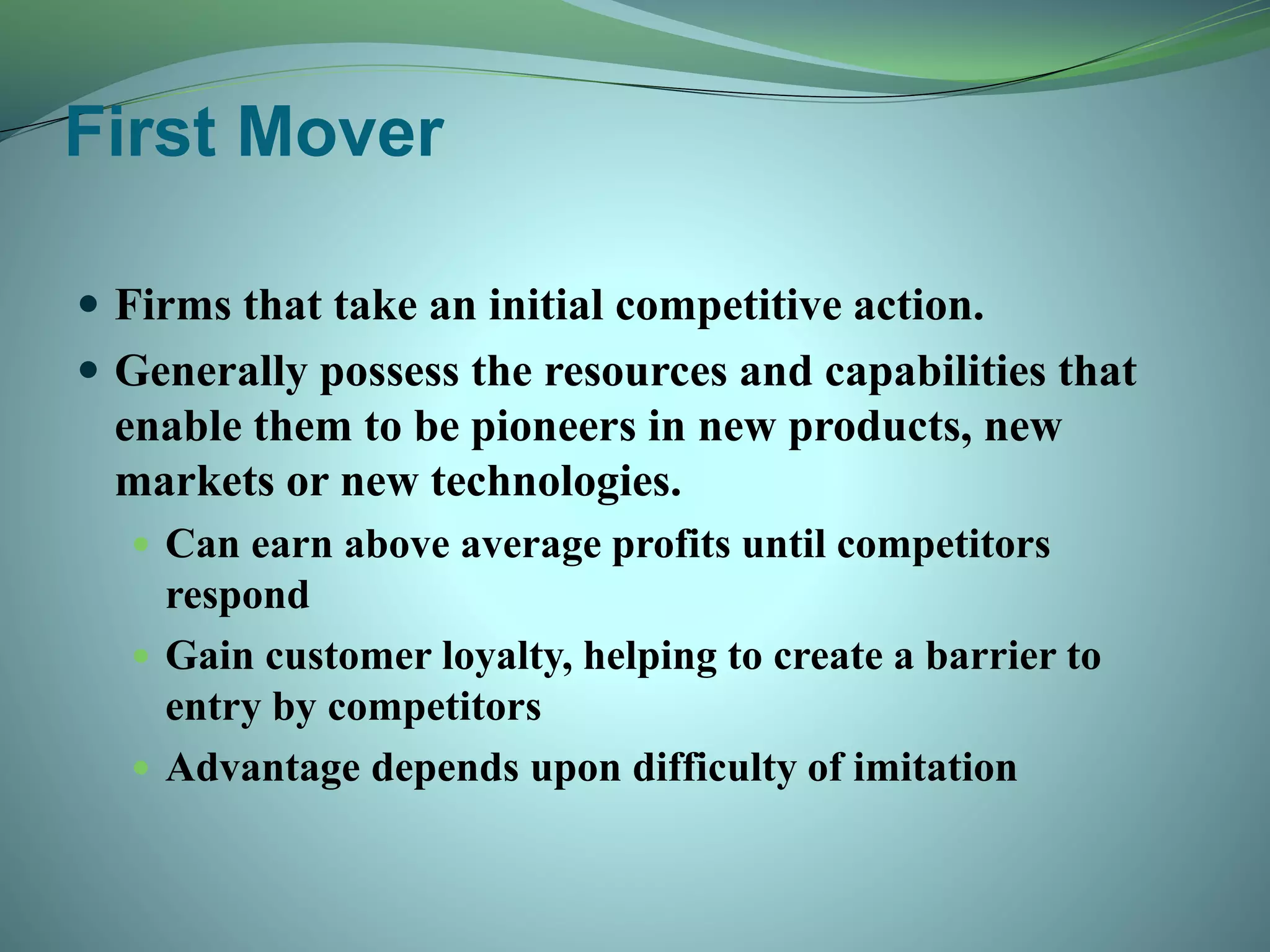 Strategic management and competitive dynamics | PPTX