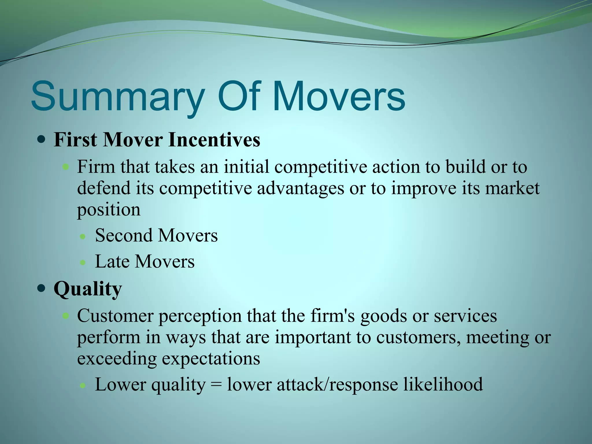 Strategic management and competitive dynamics | PPTX