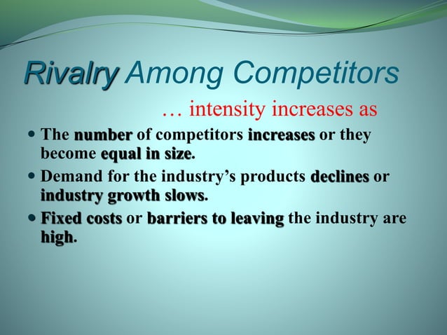 Strategic management and competitive dynamics | PPTX