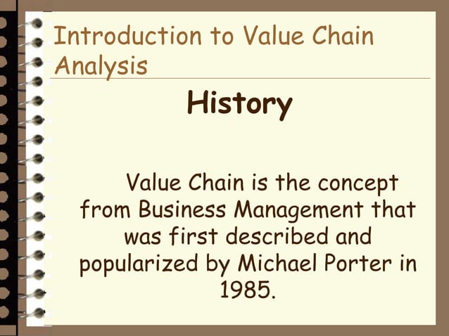 Strategic management: Value Chain Analysis | PPTX