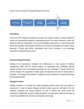 Strategicmanagementandstrategicplanningprocess chapter | PDF